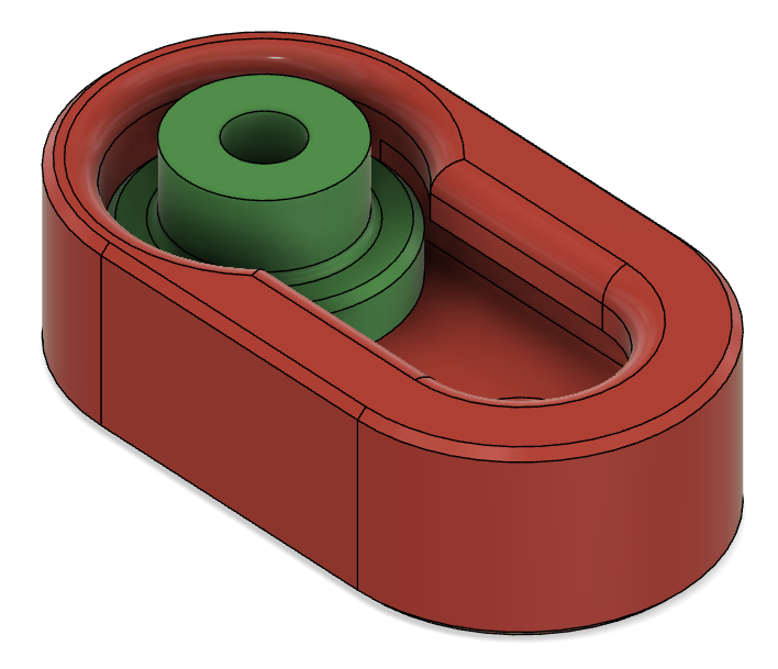 Keyhole wall holder by Schwabe | Download free STL model | Printables.com