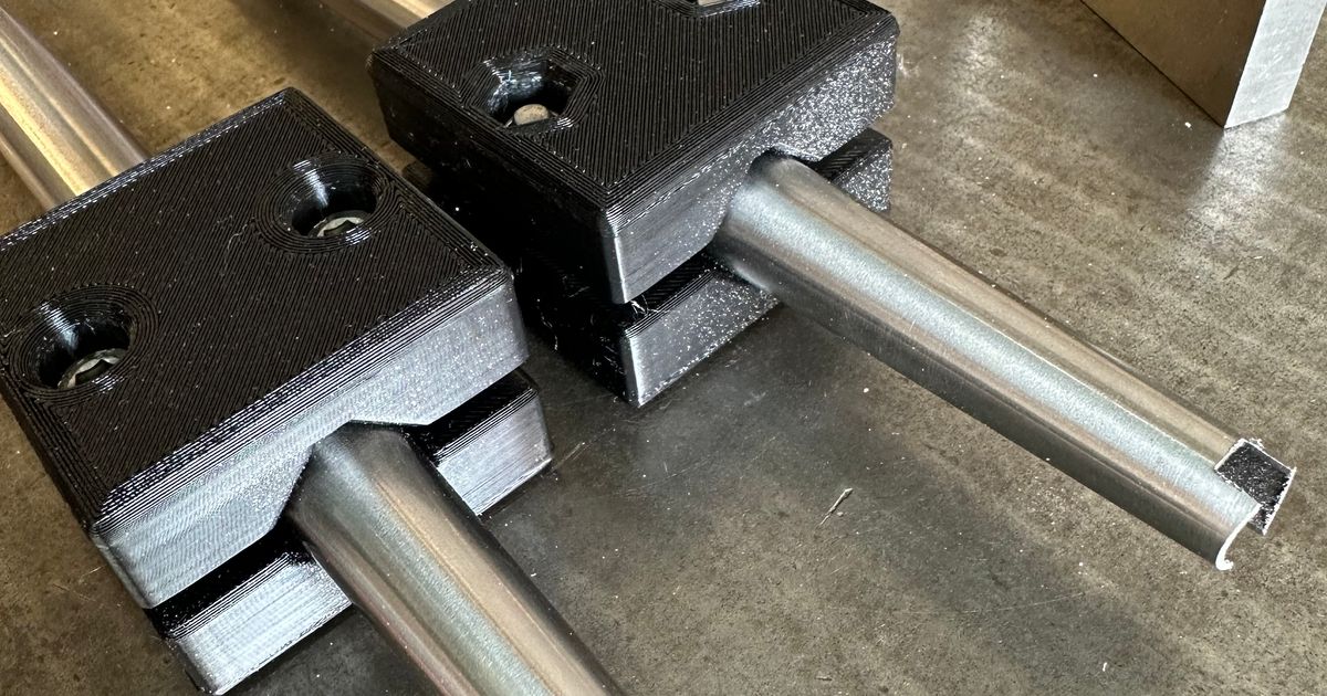 Small framebuilding tube blocks by timdb | Download free STL model ...