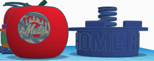 Mets Apple Homerun counter by 3D Printerers | Download free STL model ...