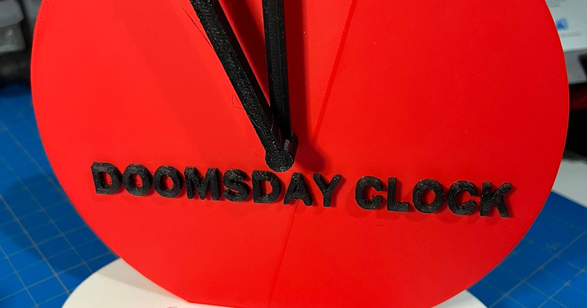 Doomsday Clock by abeq9493 | Download free STL model | Printables.com