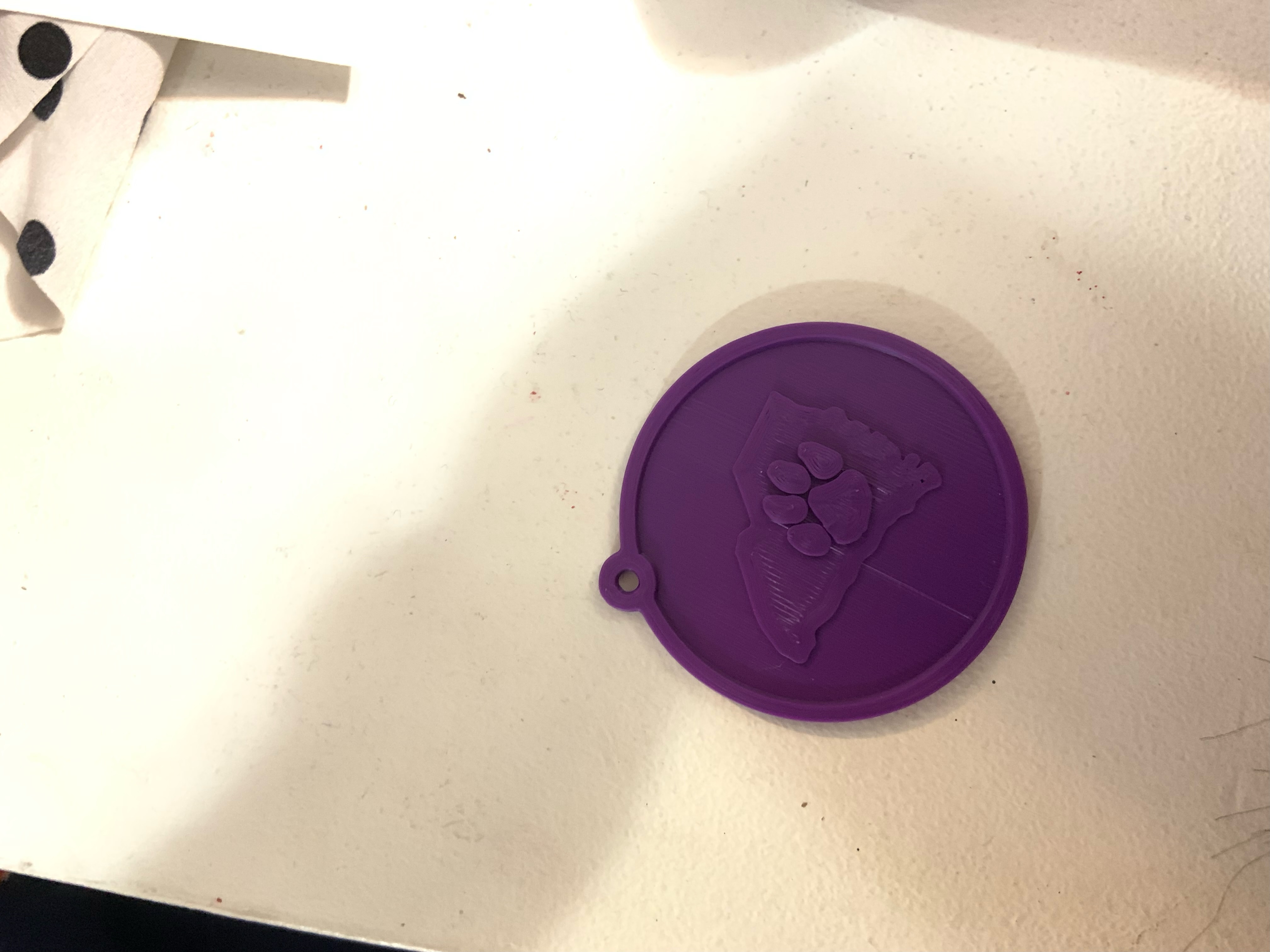 Clemson Key Chain by Matt Queen | Download free STL model | Printables.com