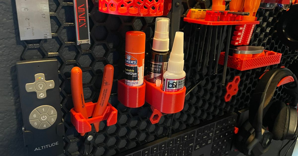 Holder for Bob Smith Industries Maxi Cure/Insta-Set Glue by smdollins ...