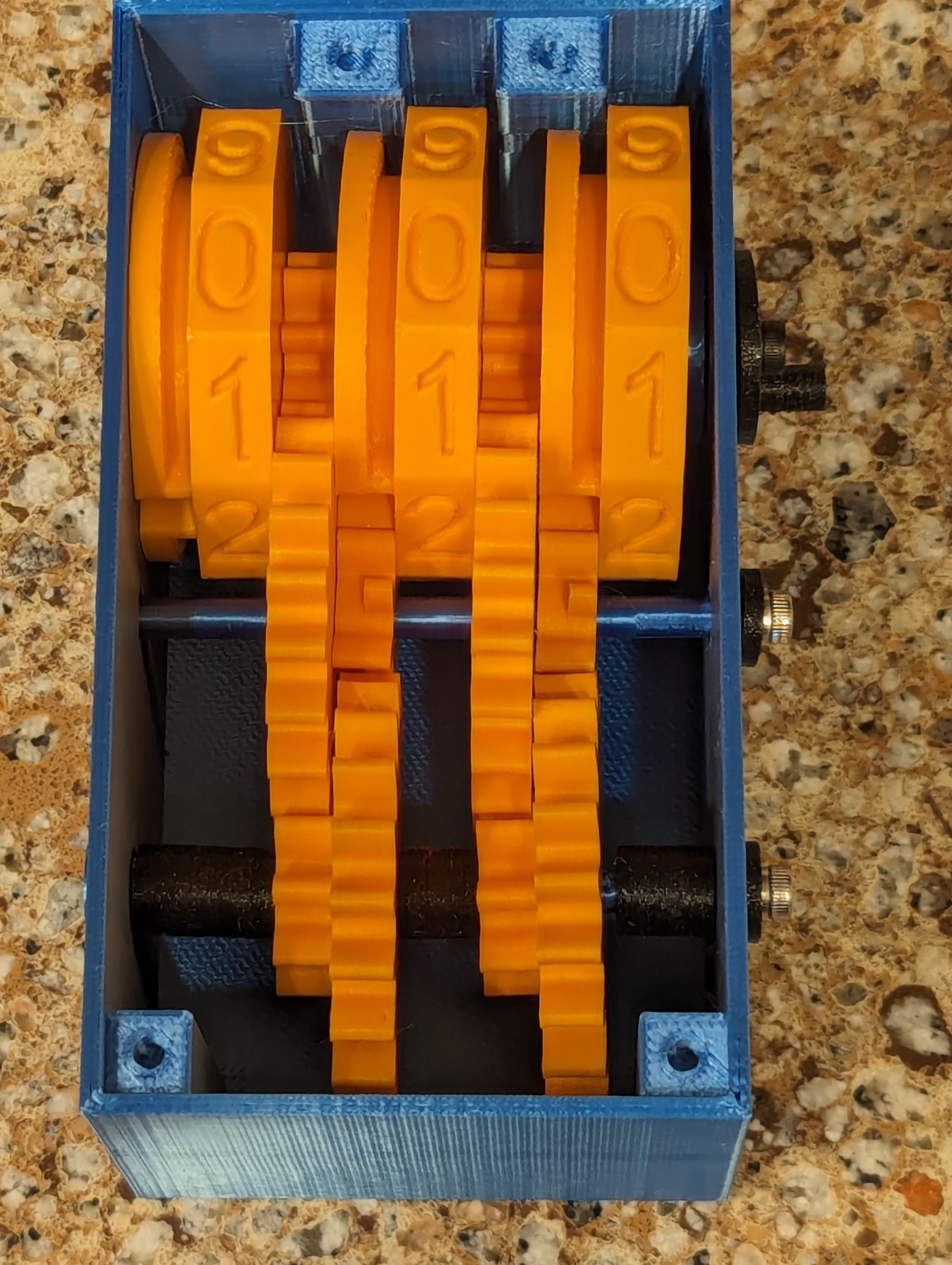 Mechanical Counting Machine by Philippe Lacoude | Download free STL ...