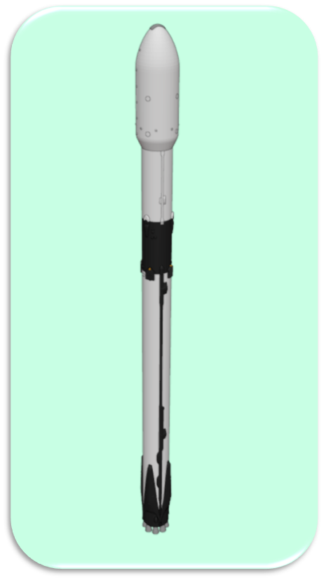 SpaceX 1/144 scale Falcon 9 by whipred | Download free STL model ...