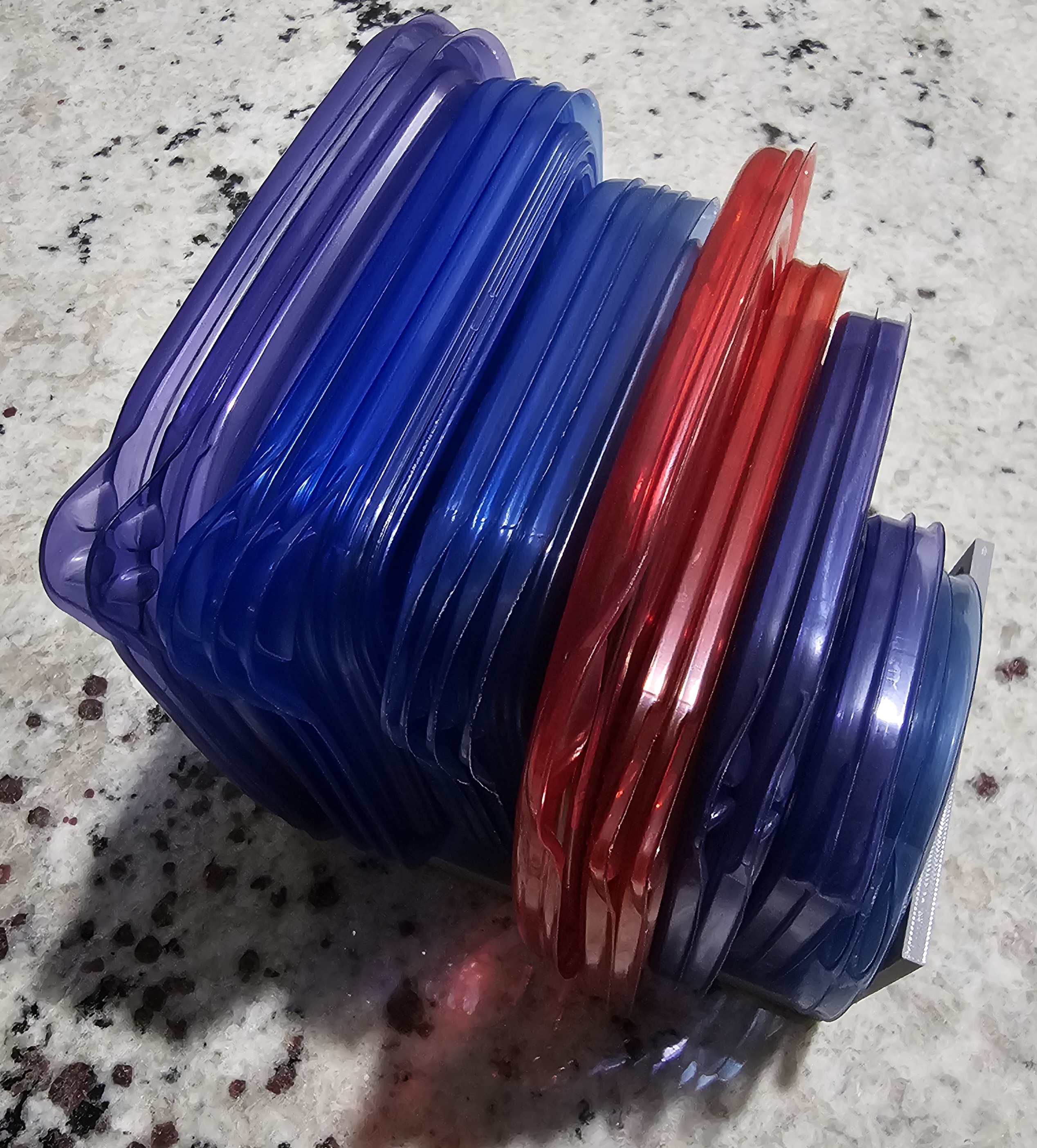 Tupperware Lid Holder (extended remix) von teknomar7 | Kostenloses STL ...