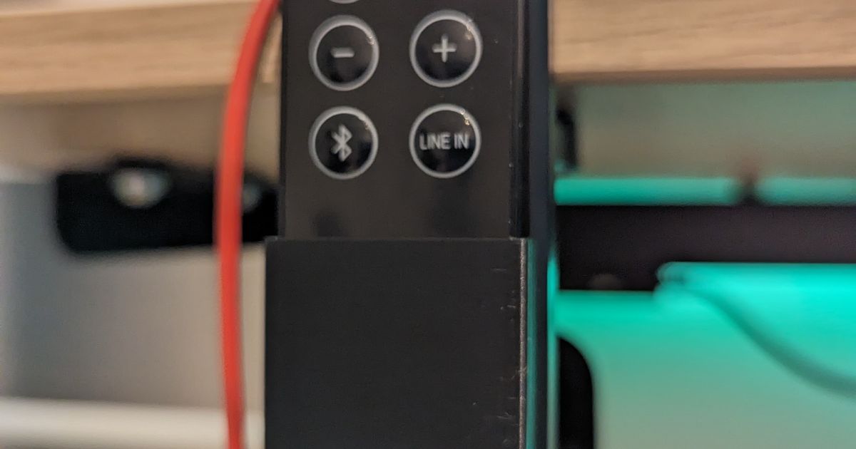 Edifier R1700BT remote holder by Stas911 | Download free STL model ...