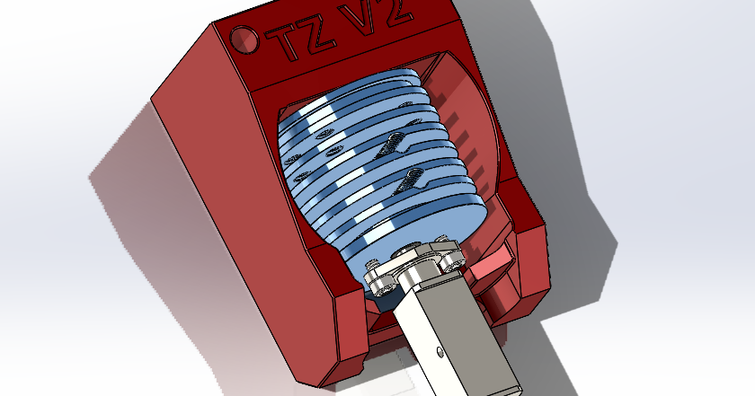 Voron V0.2 mount for TZ V2 / TZ-V6-2.0 von Nicolas C | Kostenloses STL-Modell herunterladen ...