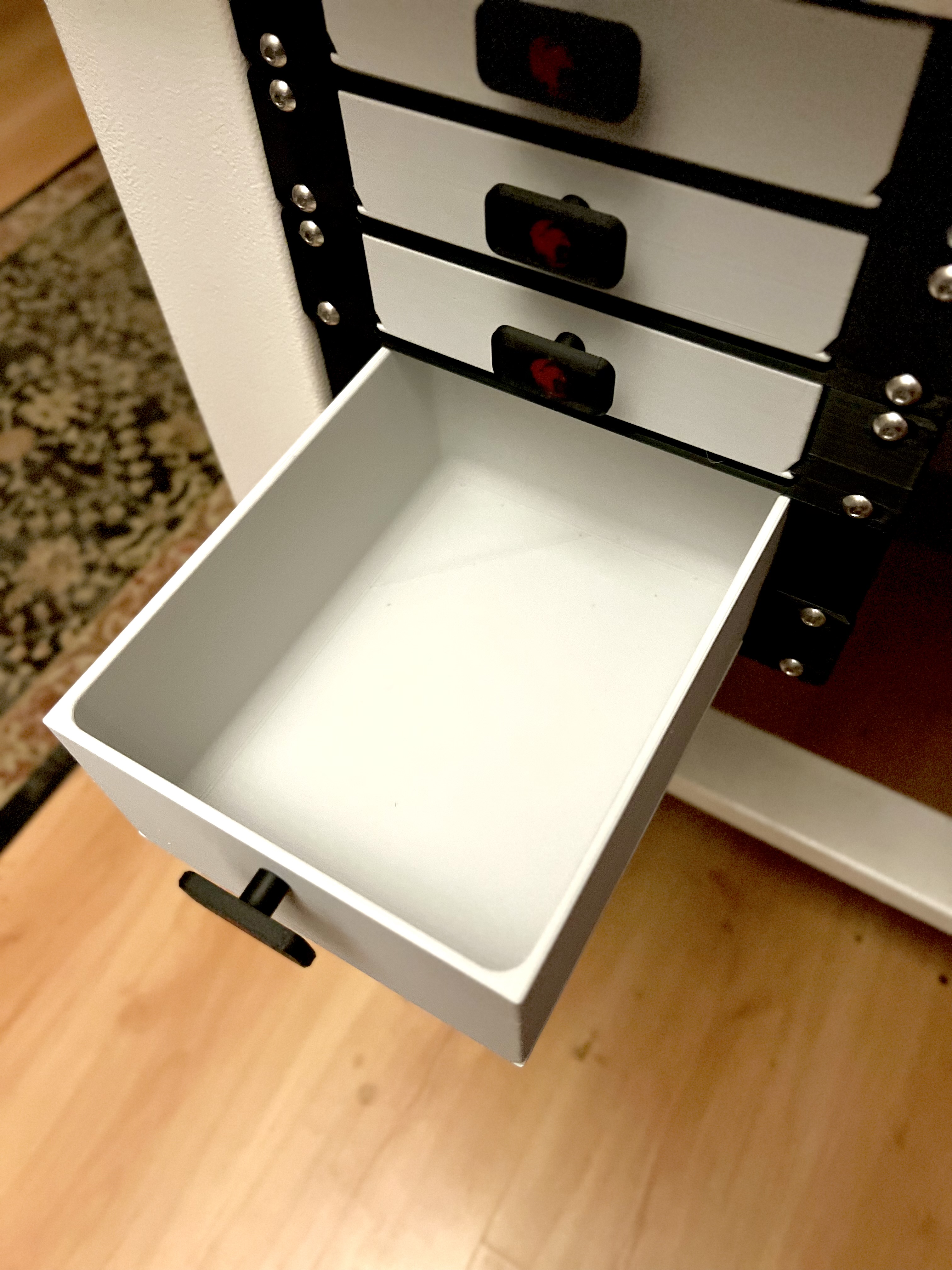 Industrial/Server Rack look storage boxes by AxField | Download free ...