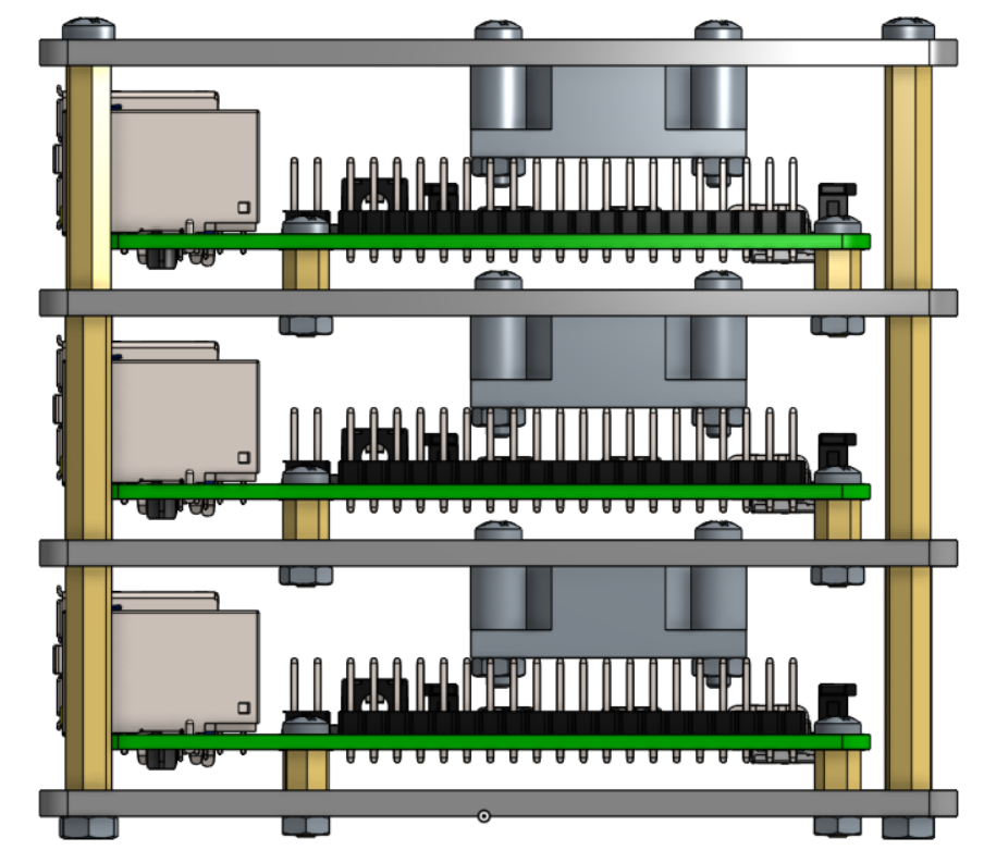 Stackable Raspberry Pi/s by zmetcalf | Download free STL model ...