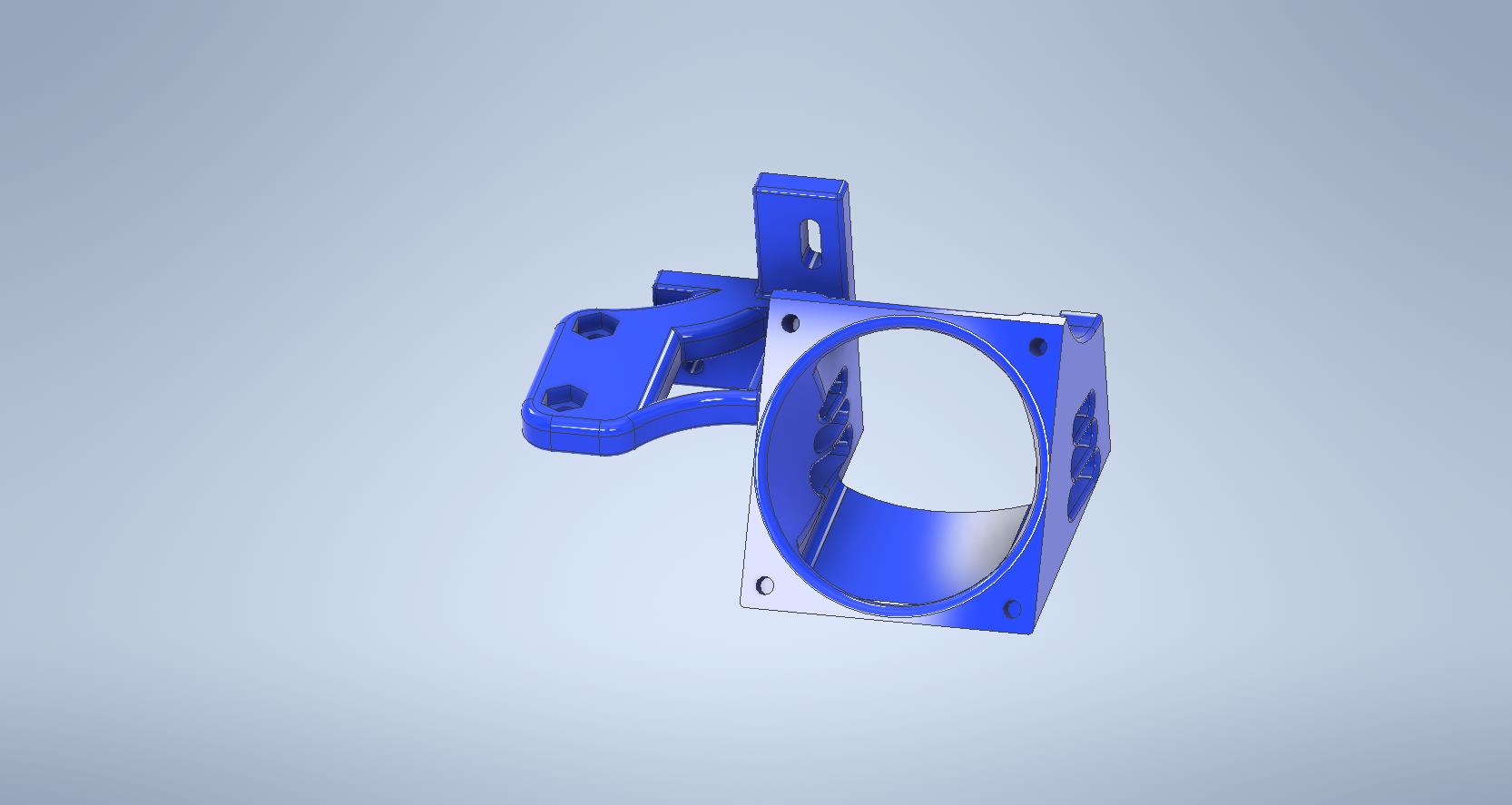 Ender 5 Plus Sprite Pro Extruder mount and cooling solution by Travis G ...