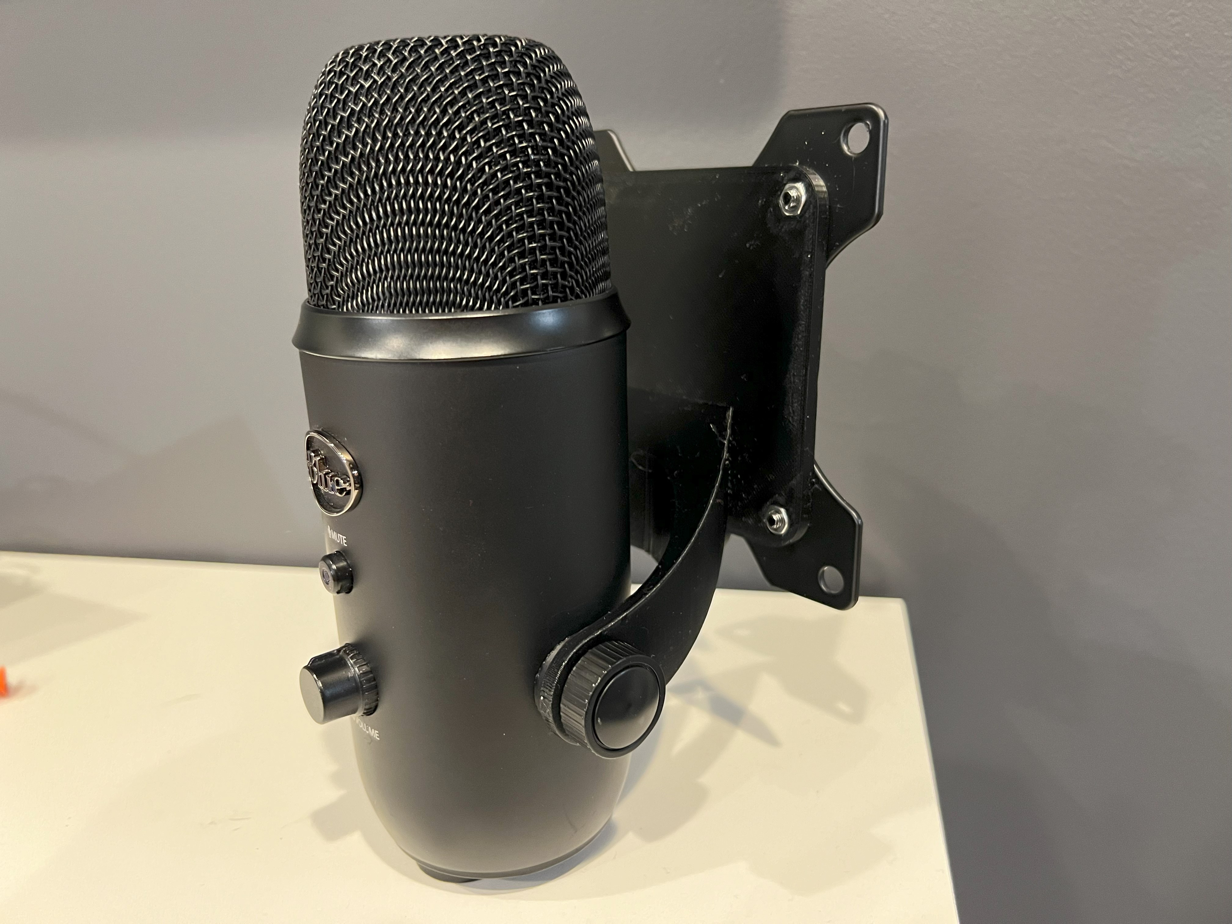 Blue Yeti 75x75 VESA Mount by rkaiser87 | Download free STL model ...