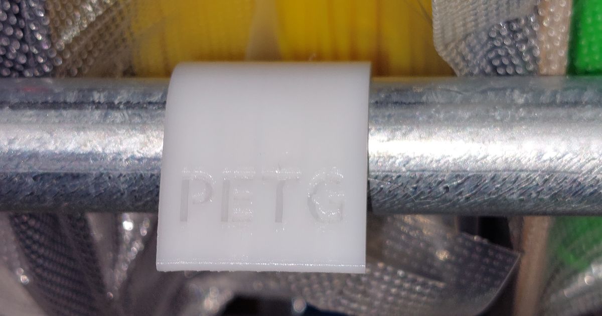 Filament hang tags for 1/2 inch (18 mm) conduit by Glenn Brockett ...