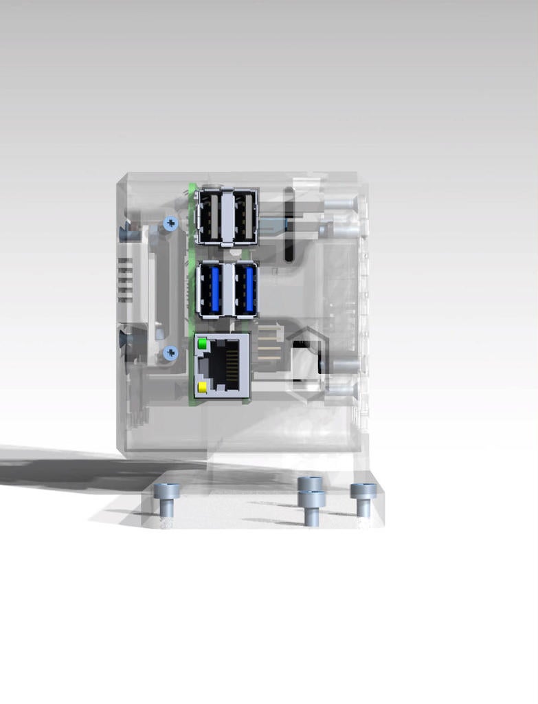 Octoshield Case for Raspberry Pi 4 for Prusa Mk3 by Adjuro | Download ...