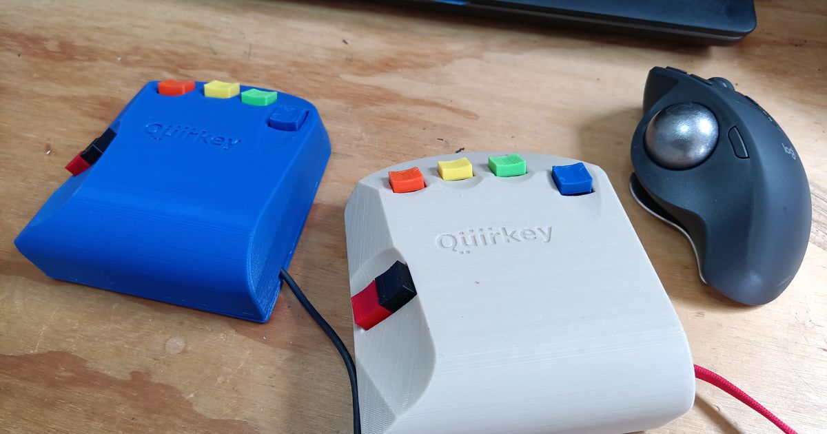 Quirkey V4 Accessibility Keyboard for one handed use by Vik | Download ...