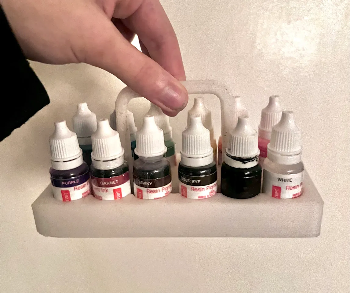 Caddy Organizer for 12 21mm Pigment Ink Dropper Bottles by Mariam Matta ...