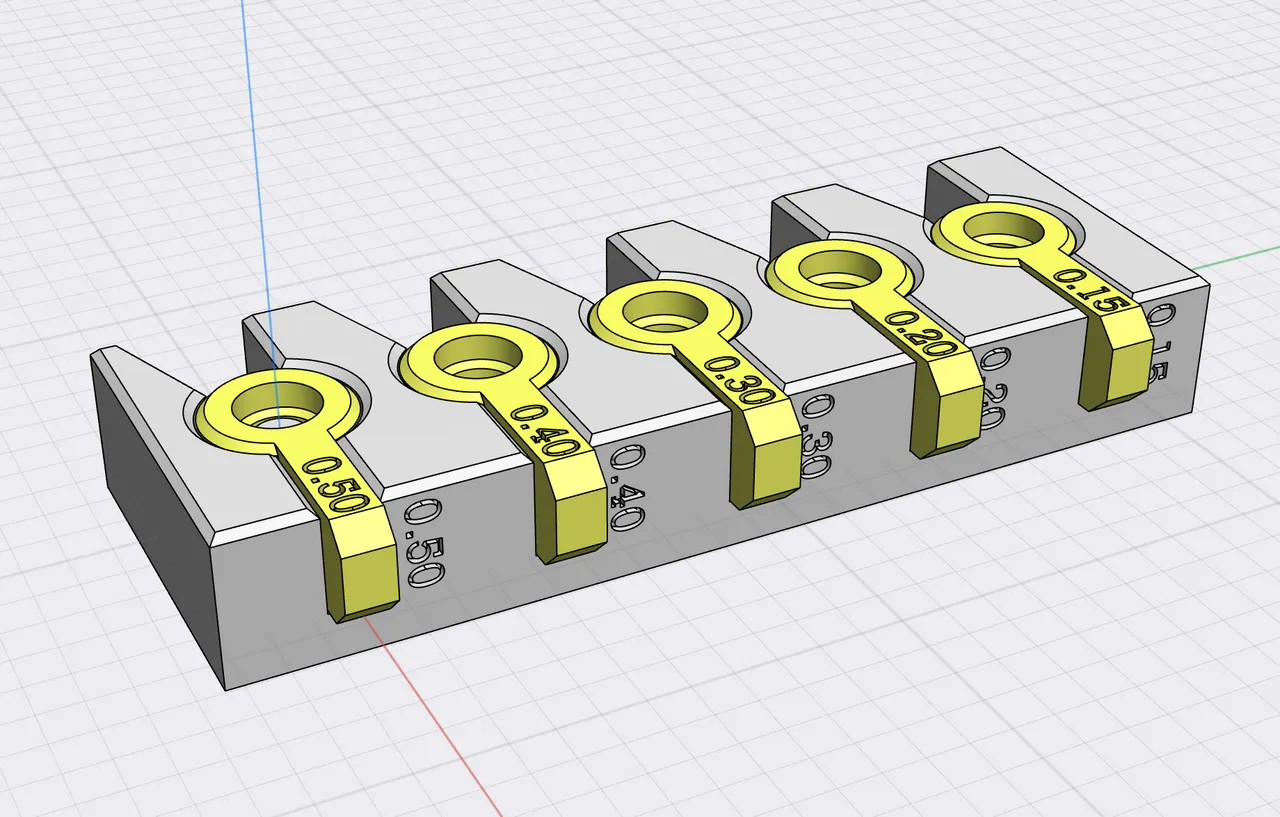 Magnetic Tolerance Gauge by Project Print Lab | Download free STL model ...