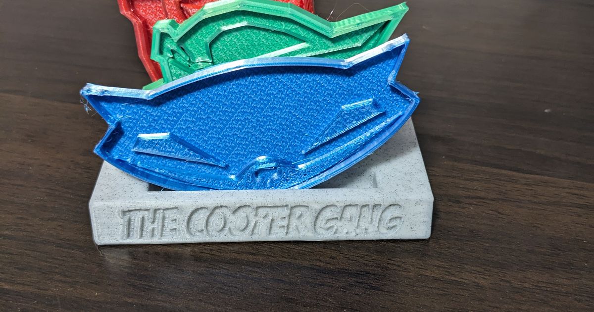 The "Sly" Cooper Gang Display Stand by TheCookieJohnster | Download ...