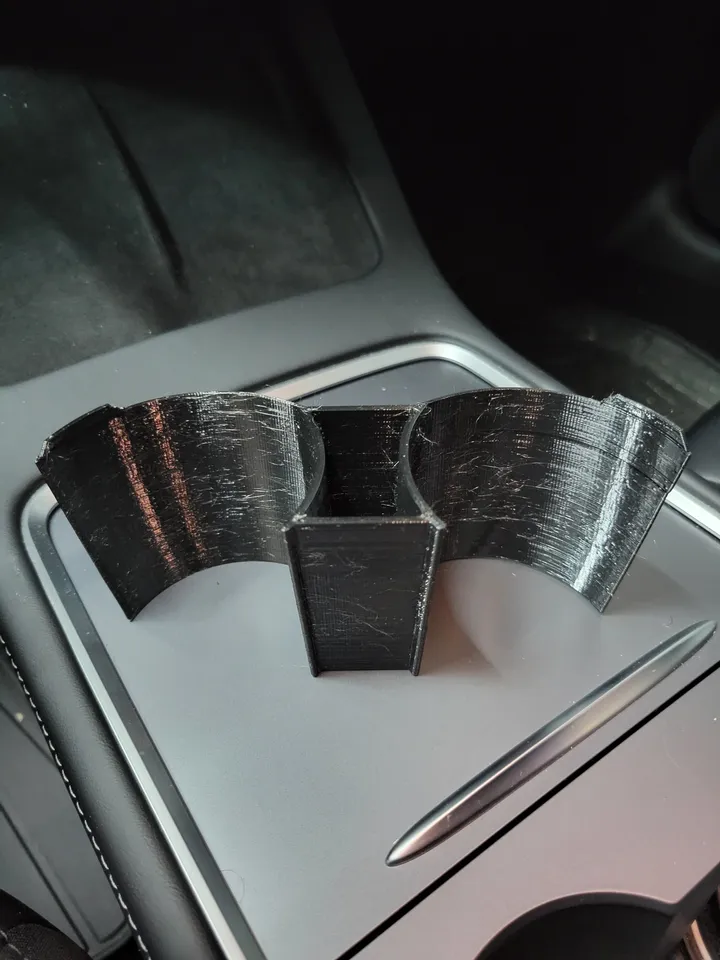 Tesla Model 3/Y - Cup Holder Insert by Phamtom | Download free STL ...