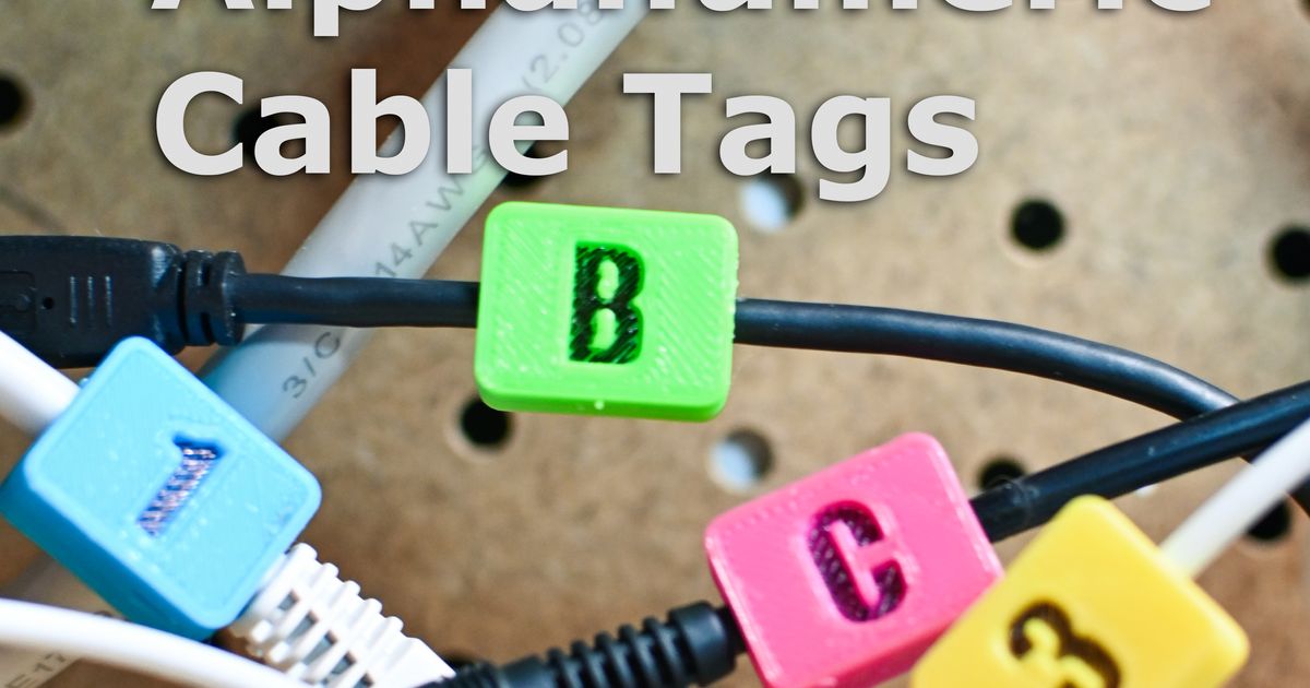 Cable Tags - Lightning, USB, Ethernet, Audio, Power by poprhythm ...