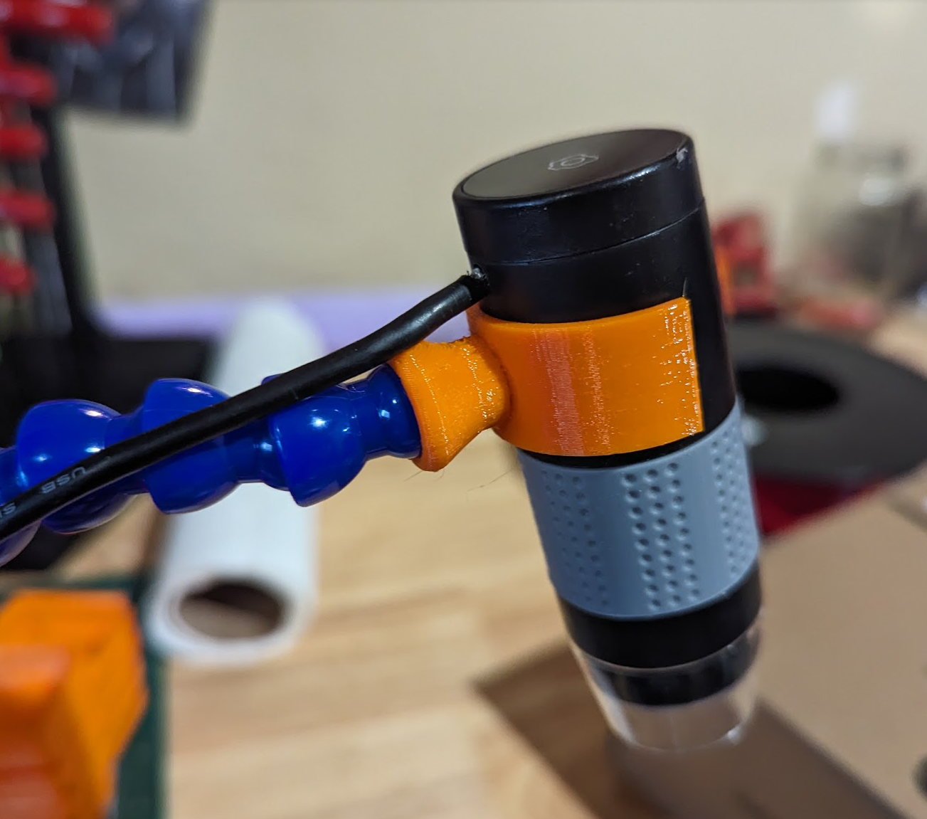 Loc Line adapter for Pluggable Digital Microscope by tastyshrimpplatter ...