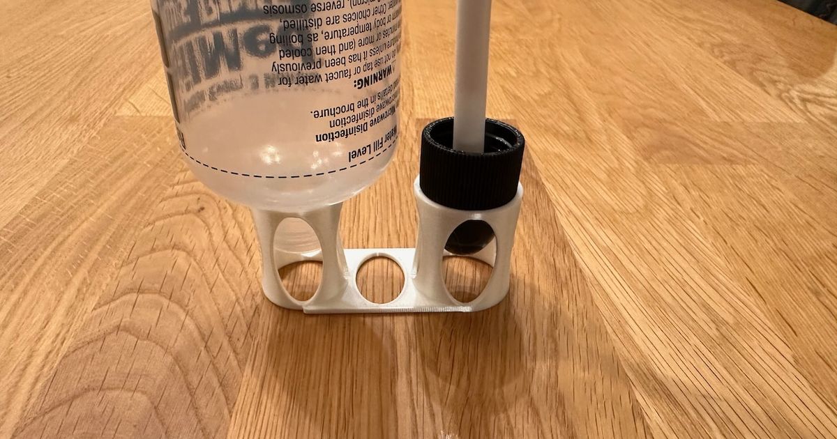 NeilMed Bottle & Cap Holder by starfoxz13 | Download free STL model ...