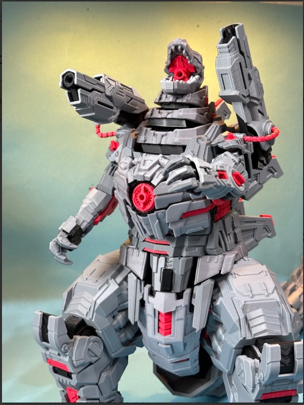 Mecha_Godzilla [Multipart] [Paid] por SculptedSpectacle3D.IN ...