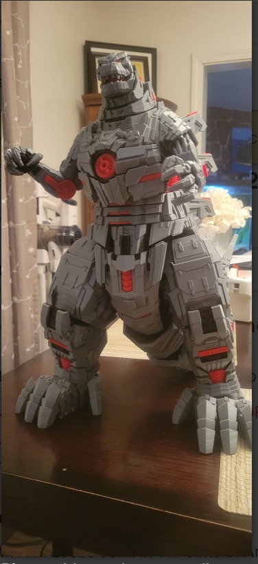 Mecha_Godzilla [Multipart] [Paid] por SculptedSpectacle3D.IN ...