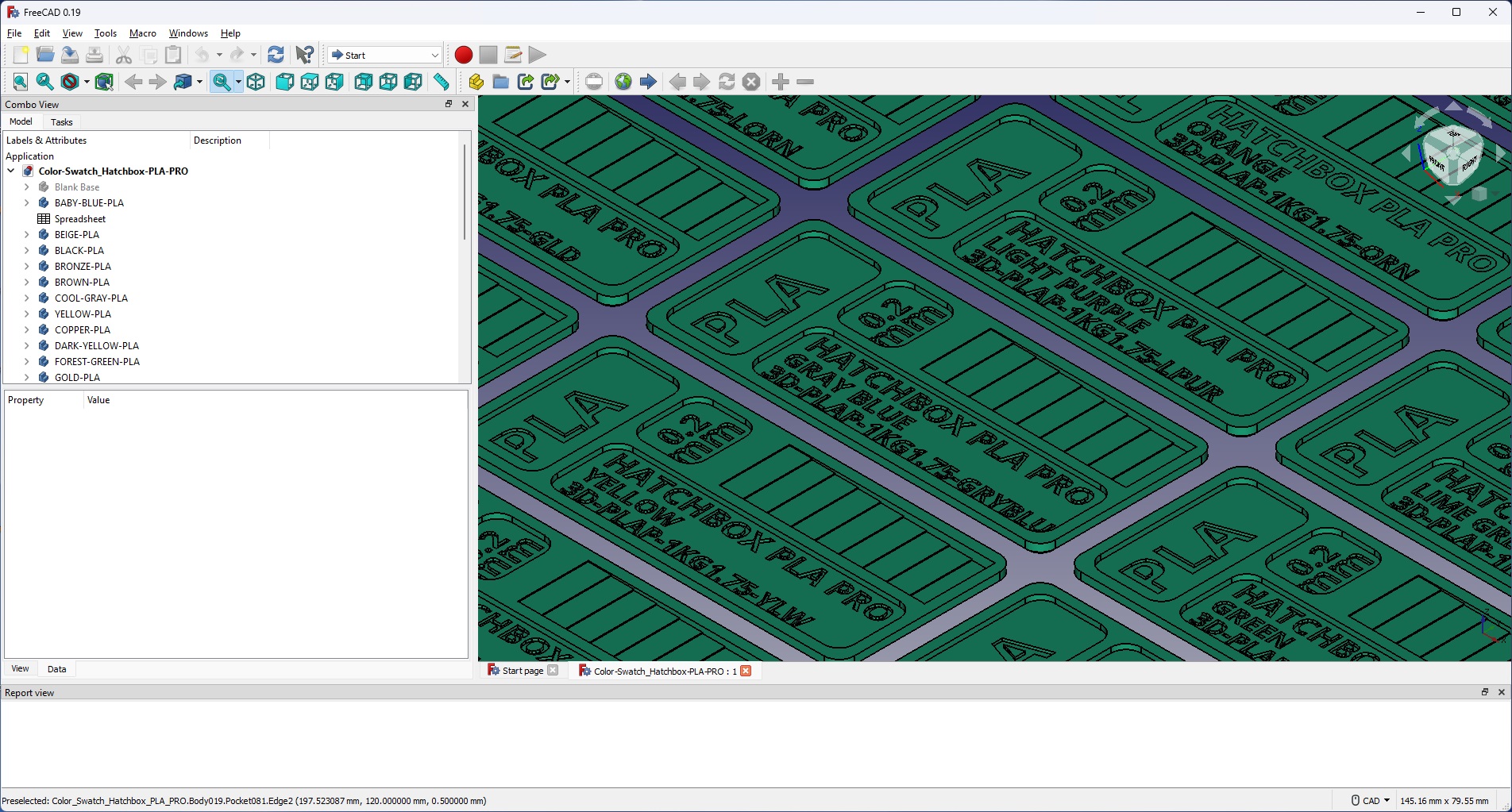 Filament-Sample-Card by Ed Weaver | Download free STL model ...