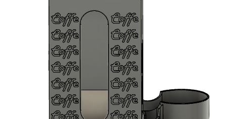 Portacialde Caffè con porta bicchierini e stecchette mer mescolare - Coffee pod holder by Max ...