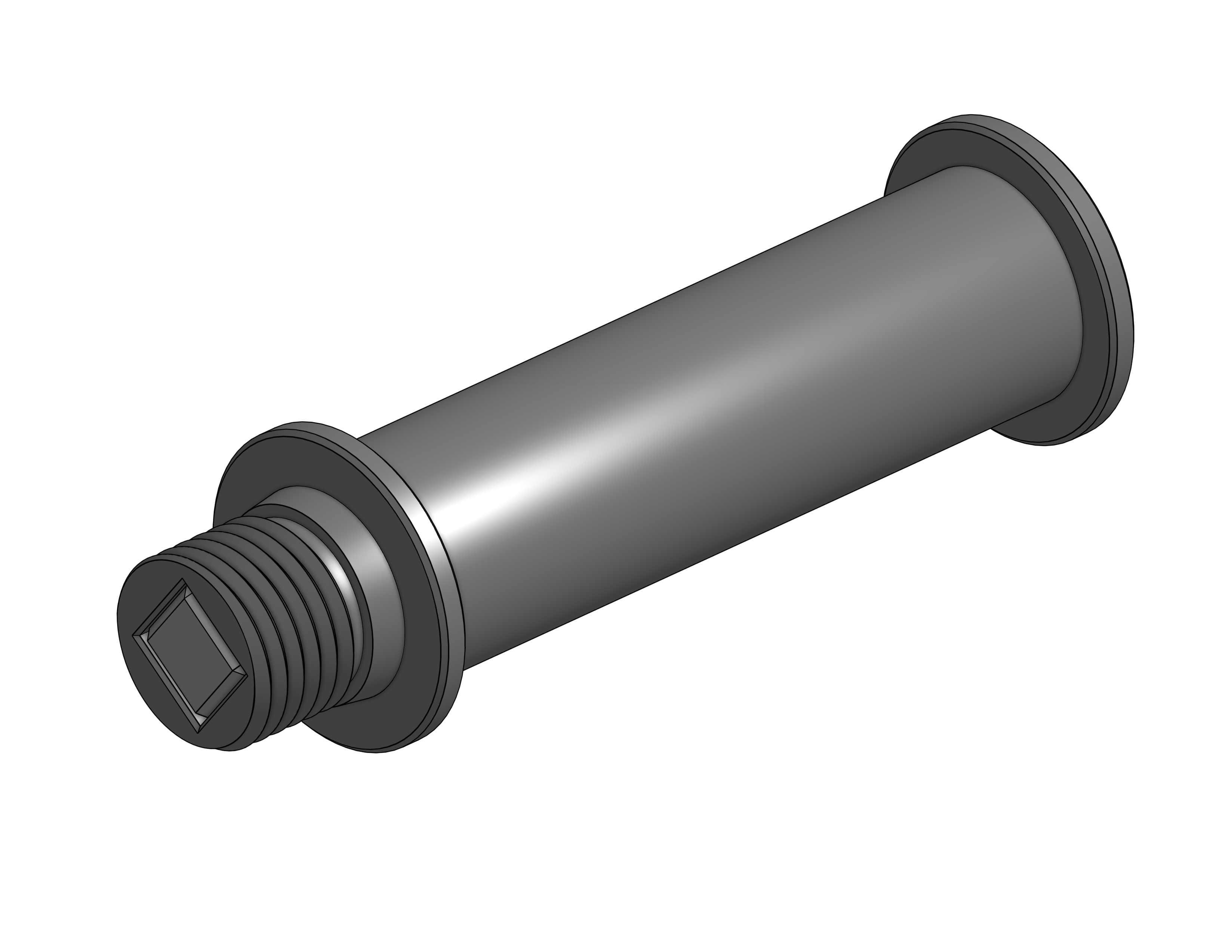 Bambu Lab A1 Extended 80mm Spool Holder by KOBALT3D | Download free STL ...