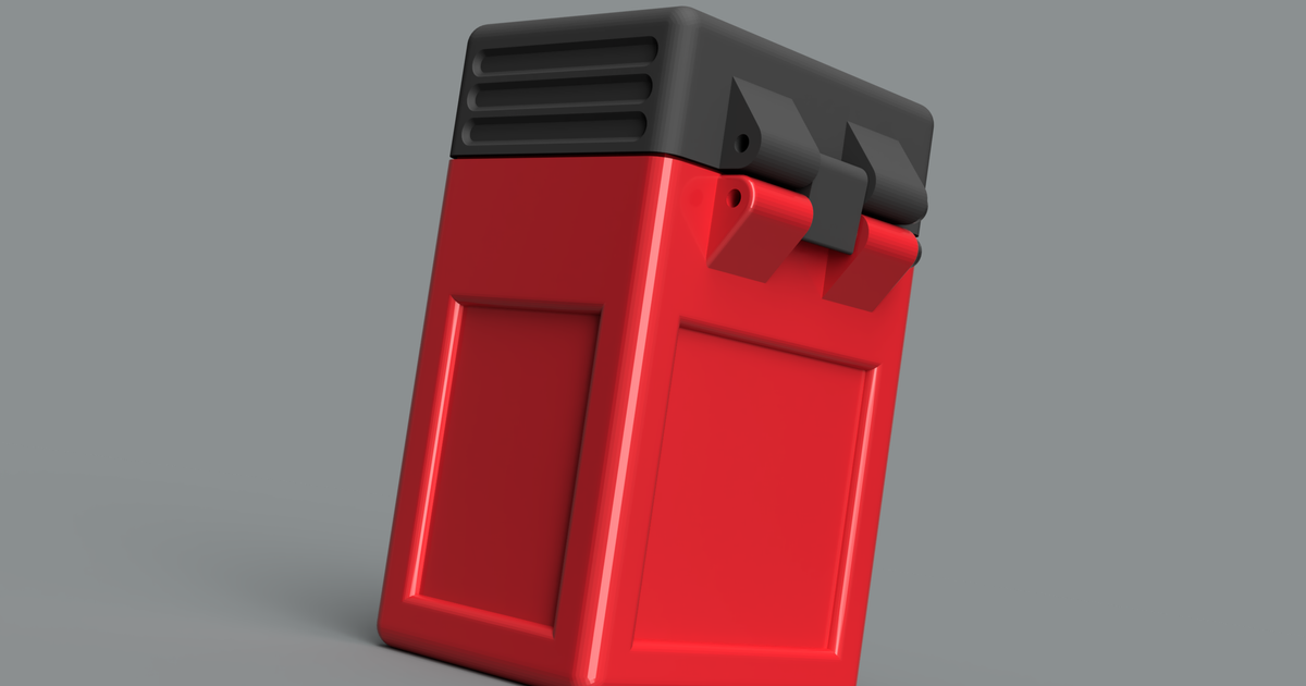 Clean front 223/556 Stripper Clip box with ribbed lid. by Elothan ...