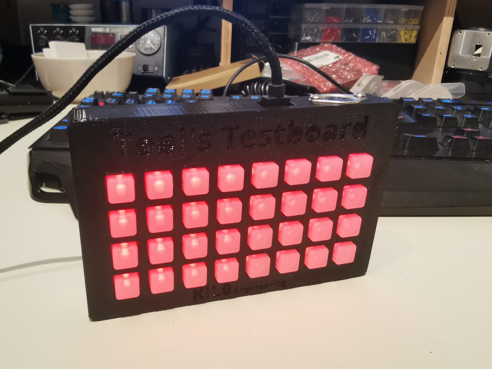 NeoTrellis M4 case with 5pin midi by KIL0 | Download free STL model ...