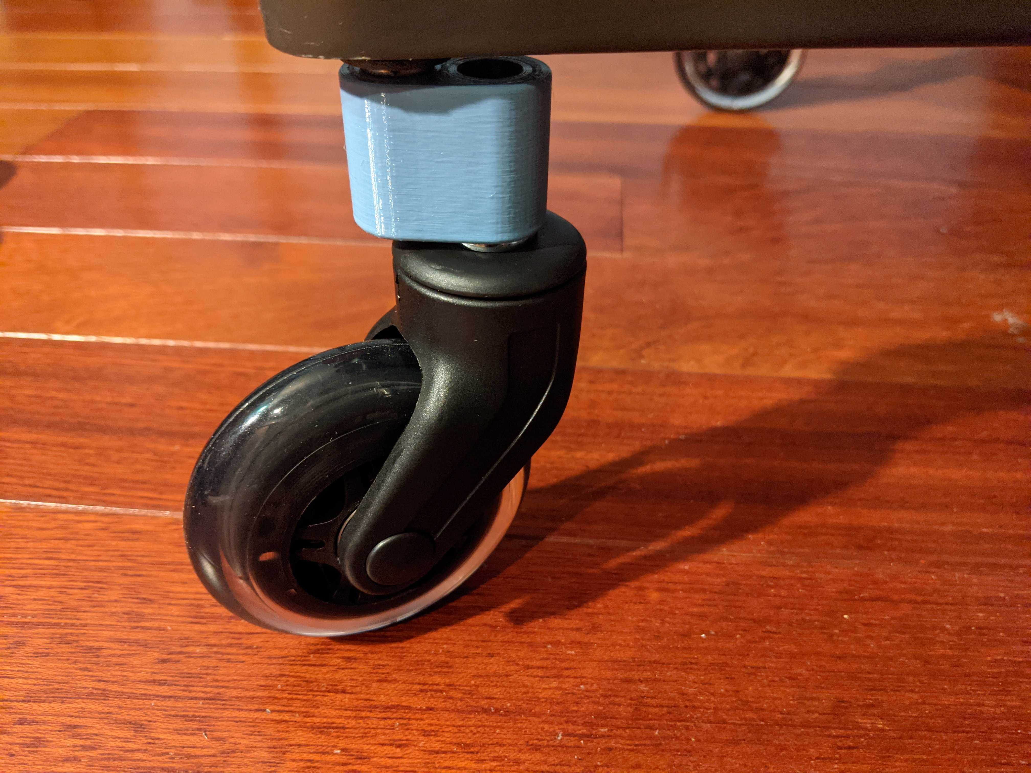 Steelcase welded caster pin adapter by merlin04 | Download free STL ...