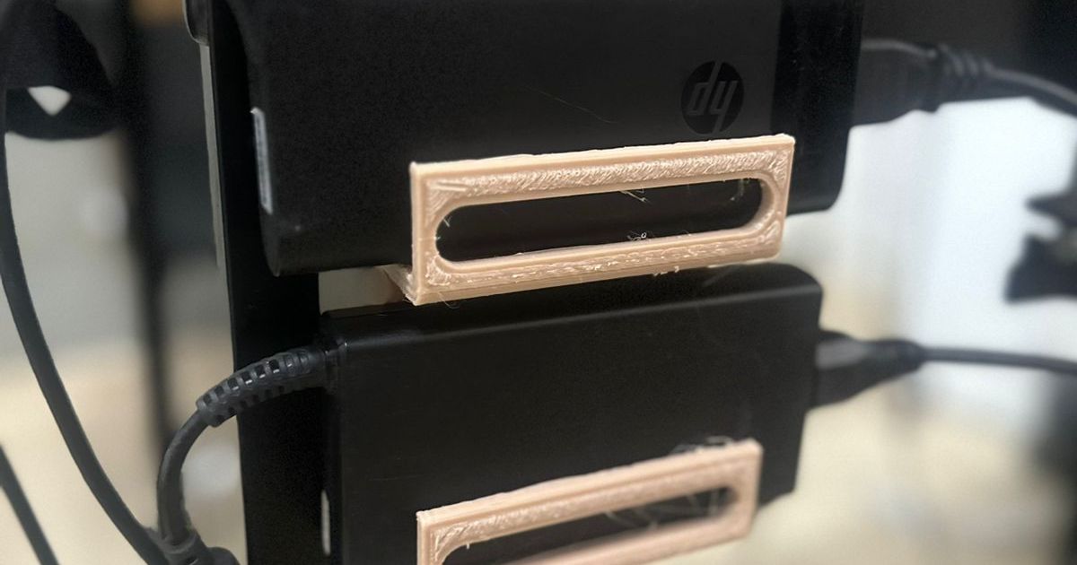 Charger Holder Laptop by Summit 3d Solutions | Download free STL model ...