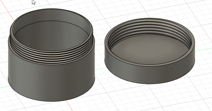 box with thread (50mm) by rc design | Download free STL model ...