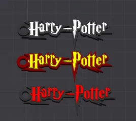 Harry Potter Flying Keys Remix for easier print by Lord Radford ...