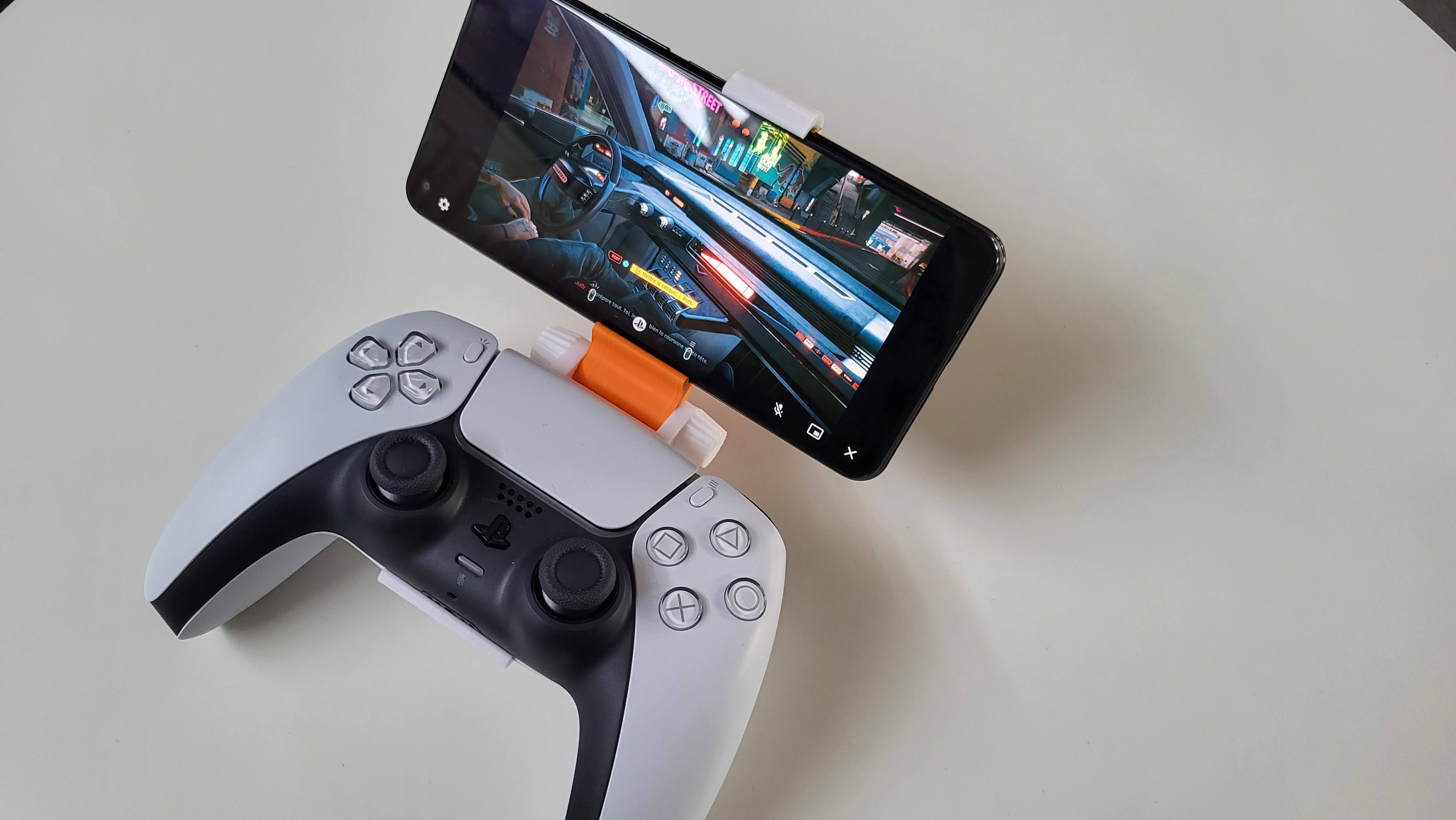 Phone mount for Dualsense ps5 controller by Thubayt | Download free STL ...