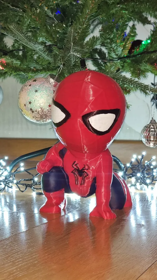 Spider-Man piggy bank by Sumya Baatar | Download free STL model ...