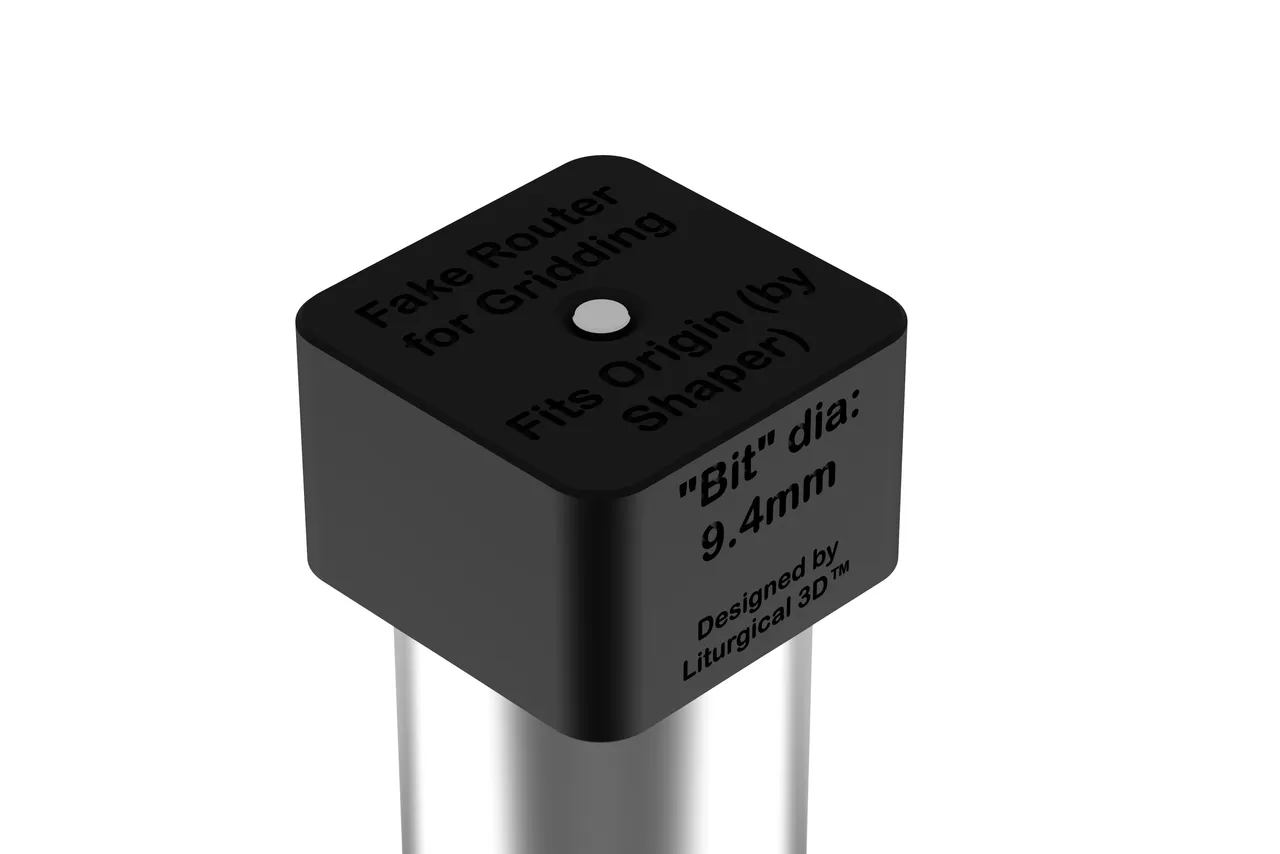 Fake Router for Gridding - Fits Origin (by Shaper) by Liturgical 3D ...