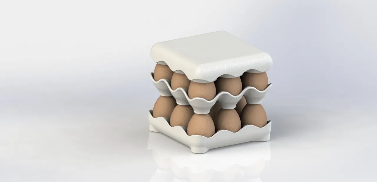 Egg Support by Esteban CHARDONNET | Download free STL model ...