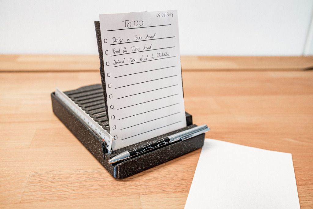 A6 ToDo List Stand - Similar to Ugmonk Analog by Patrick H | Download ...