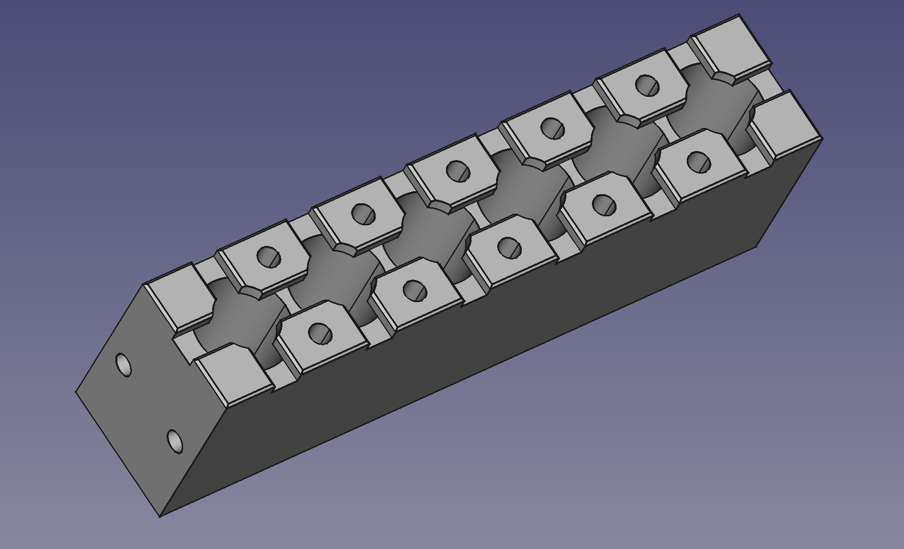 Parametric Li-ion Holder by Nikolai Shytyk | Download free STL model ...