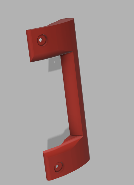 Fridge-handle by Dengamleninja | Download free STL model | Printables.com