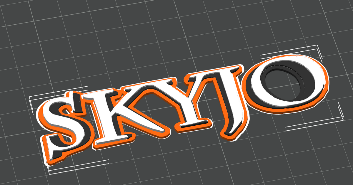 Skyjo Logo Design by JoshFK | Download free STL model | Printables.com