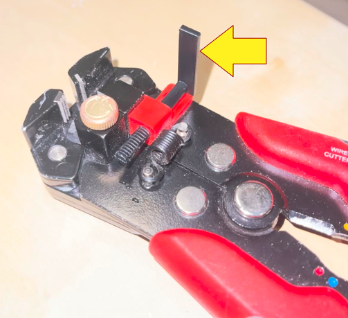 Wire Stripper Strip Length Adjuster/Stop by ManicMate88 | Download free ...