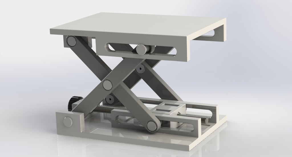 scissor lift by Химик | Download free STL model | Printables.com