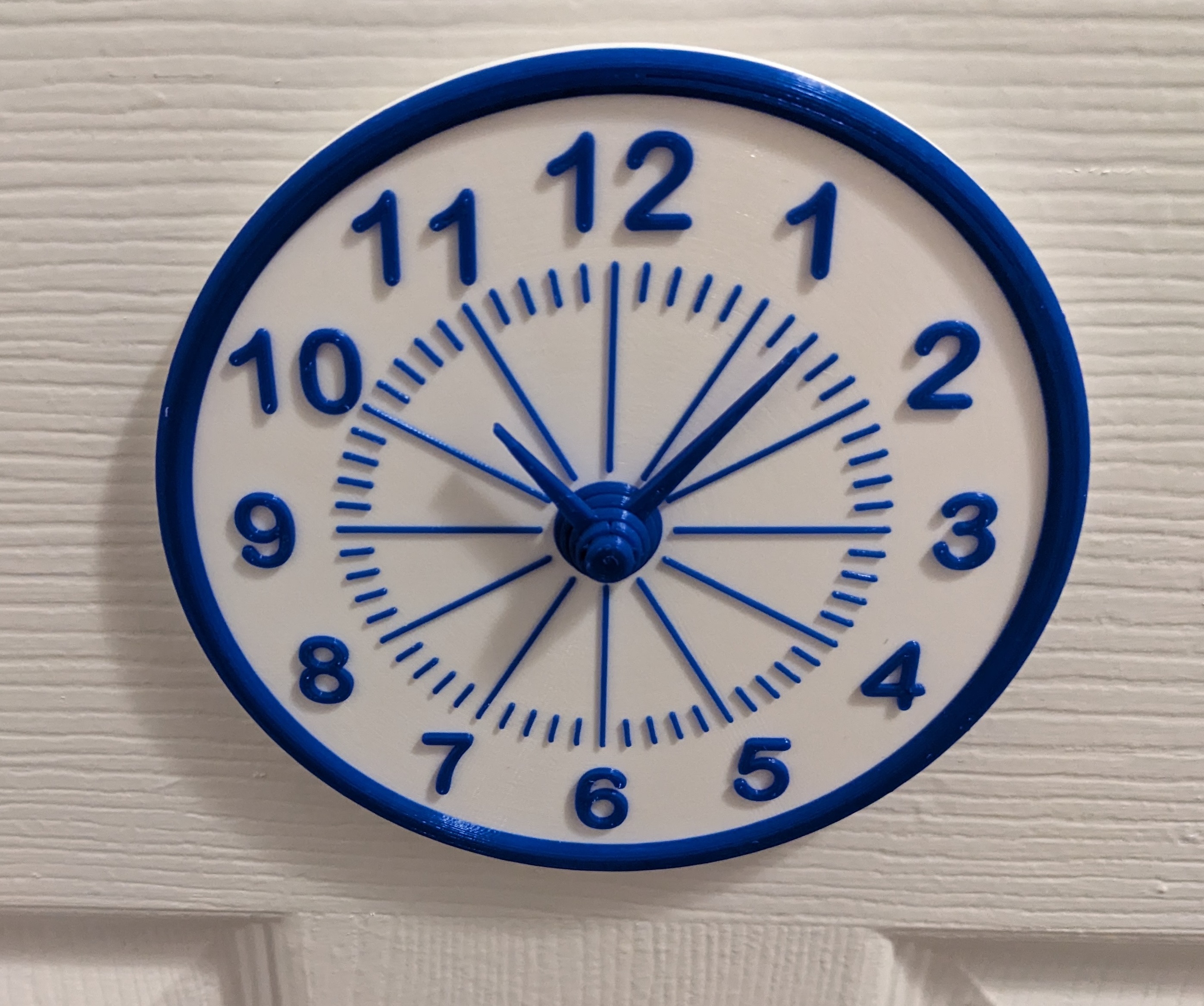 Analog Clock Time Marker by raybetter | Download free STL model ...