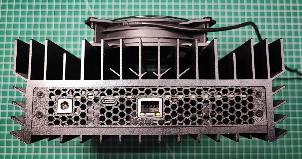 Mesh covers for Iceriver KS0 Kaspa miner by w3rN42 | Download free STL ...