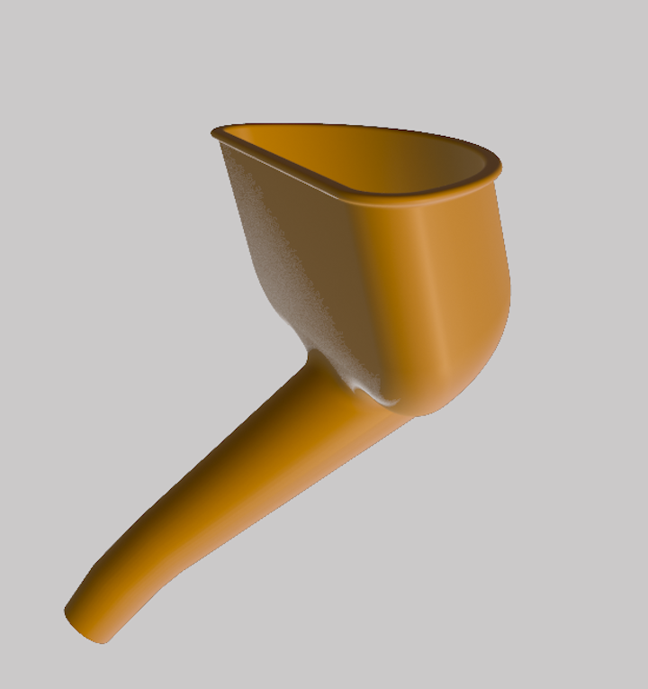 UFS-067 Lawn Mower Funnel Long Reach Spout or Small Engine Oil Funnel ...