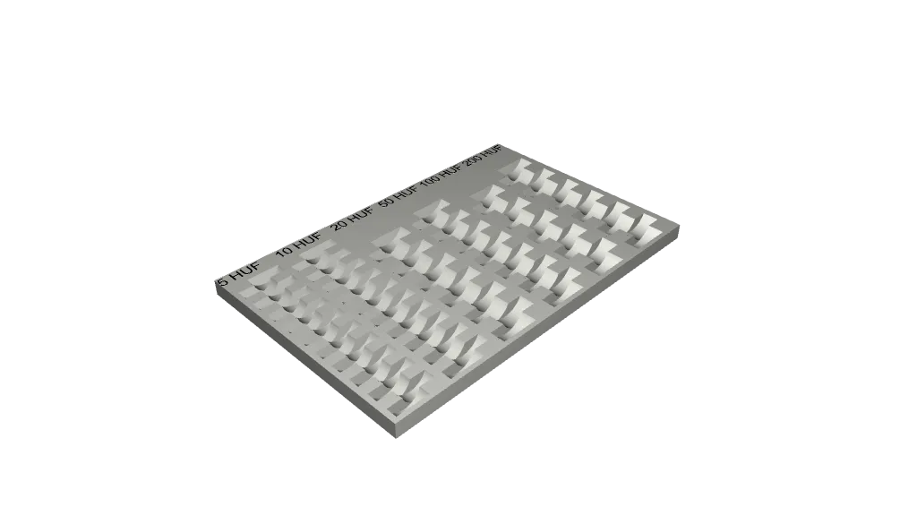 Coin Counter HUF by letsgo00 | Download free STL model | Printables.com